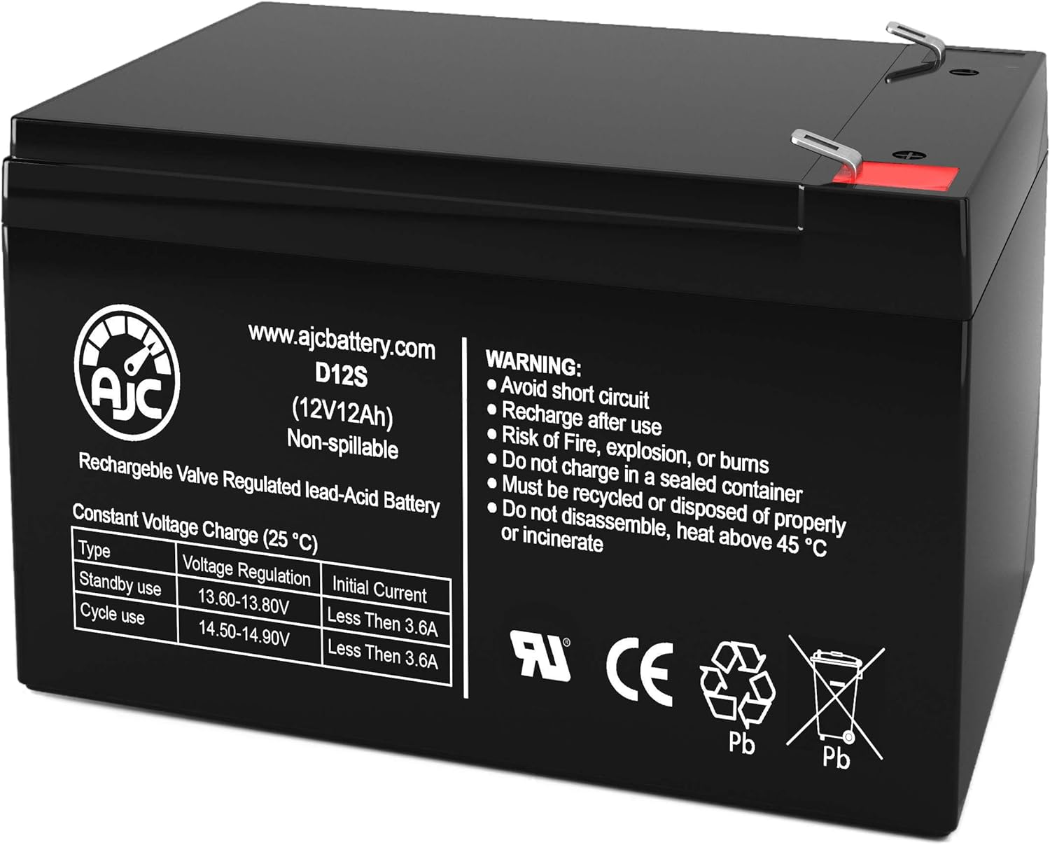 12 AMP Battery Pack for Cobalt & Spitfire Scooters