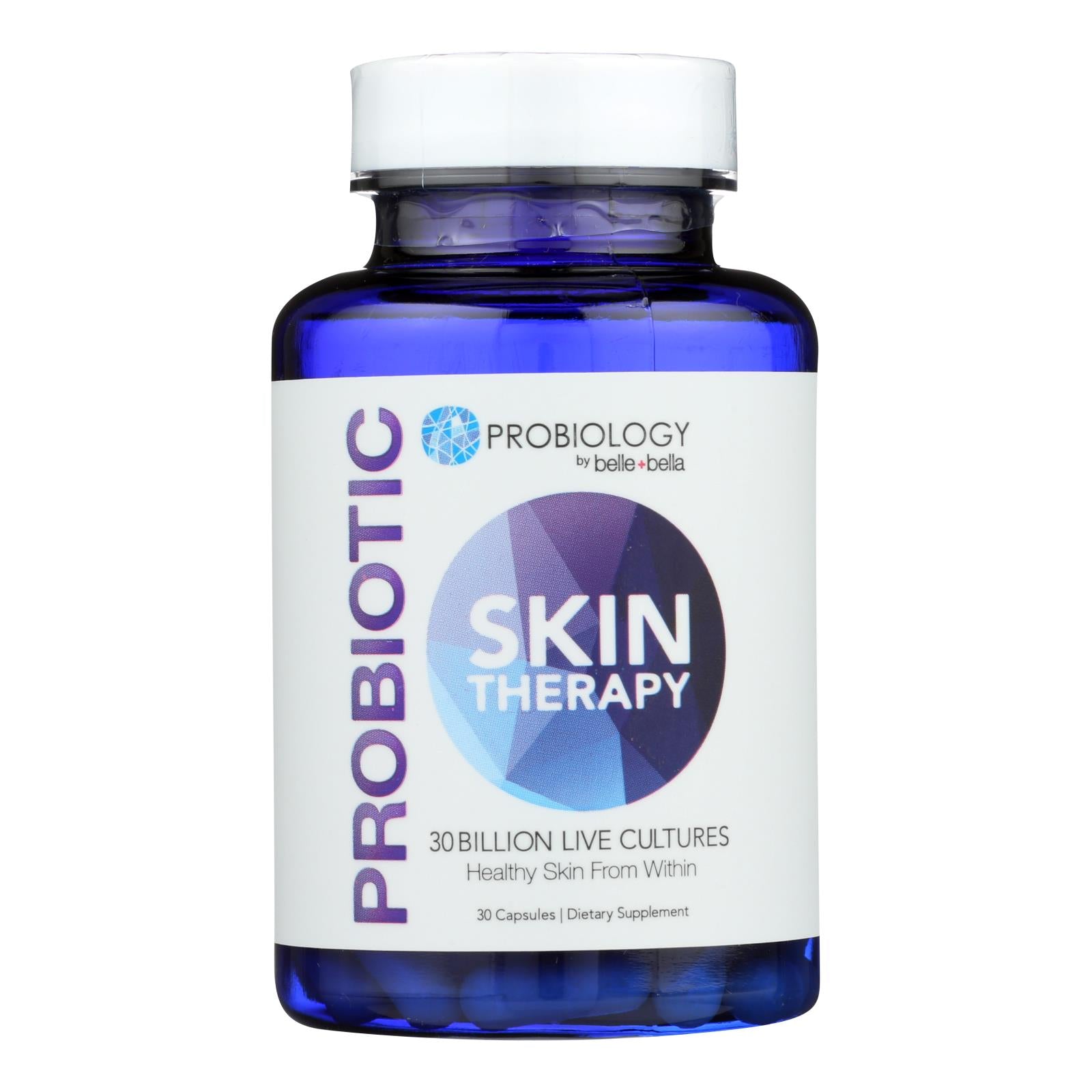 Belle & Bella Probiotic Skin Therapy Capsules 30ct