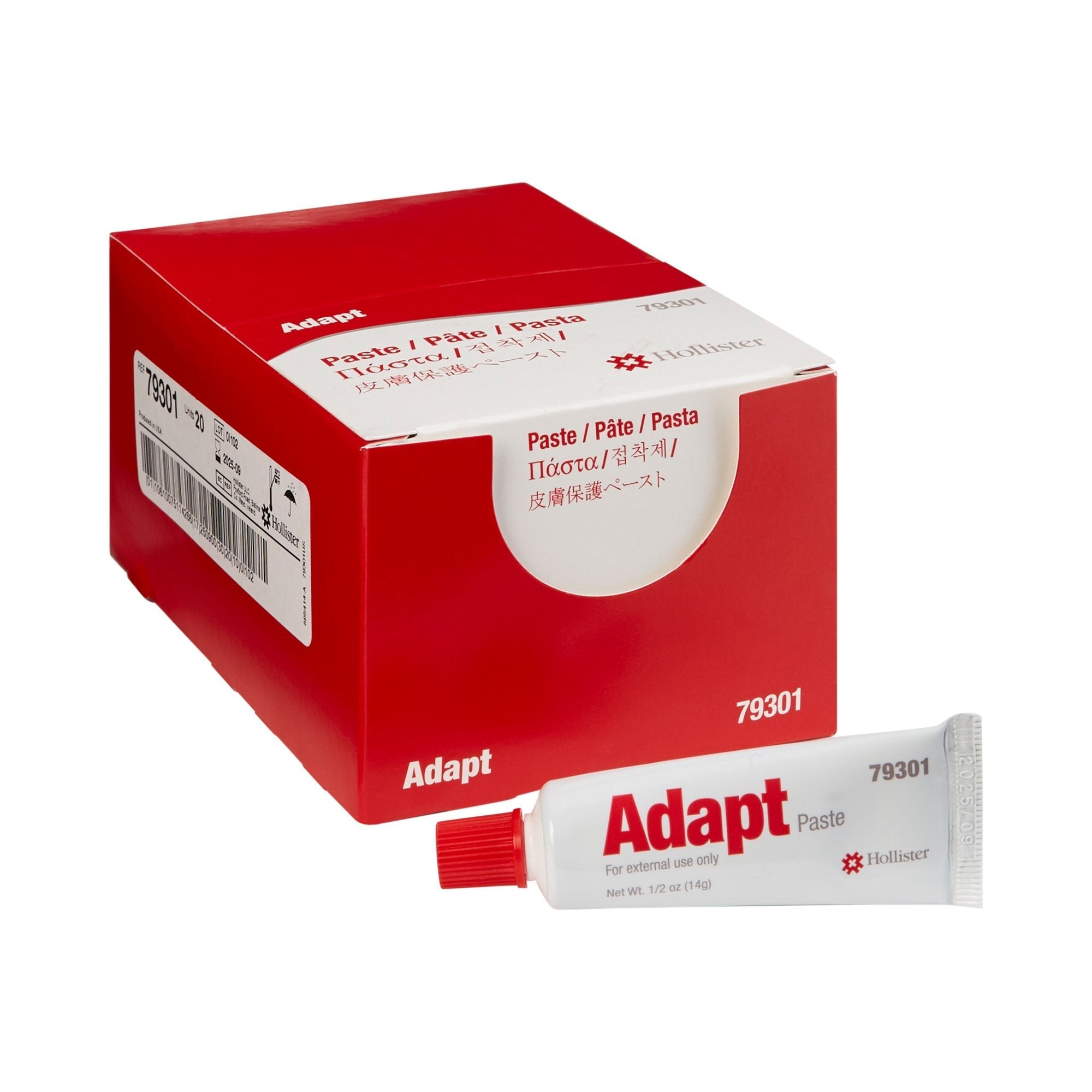 Adapt Skin Barrier Paste 0.5 oz. Tube Hollister A4406 (Box)
