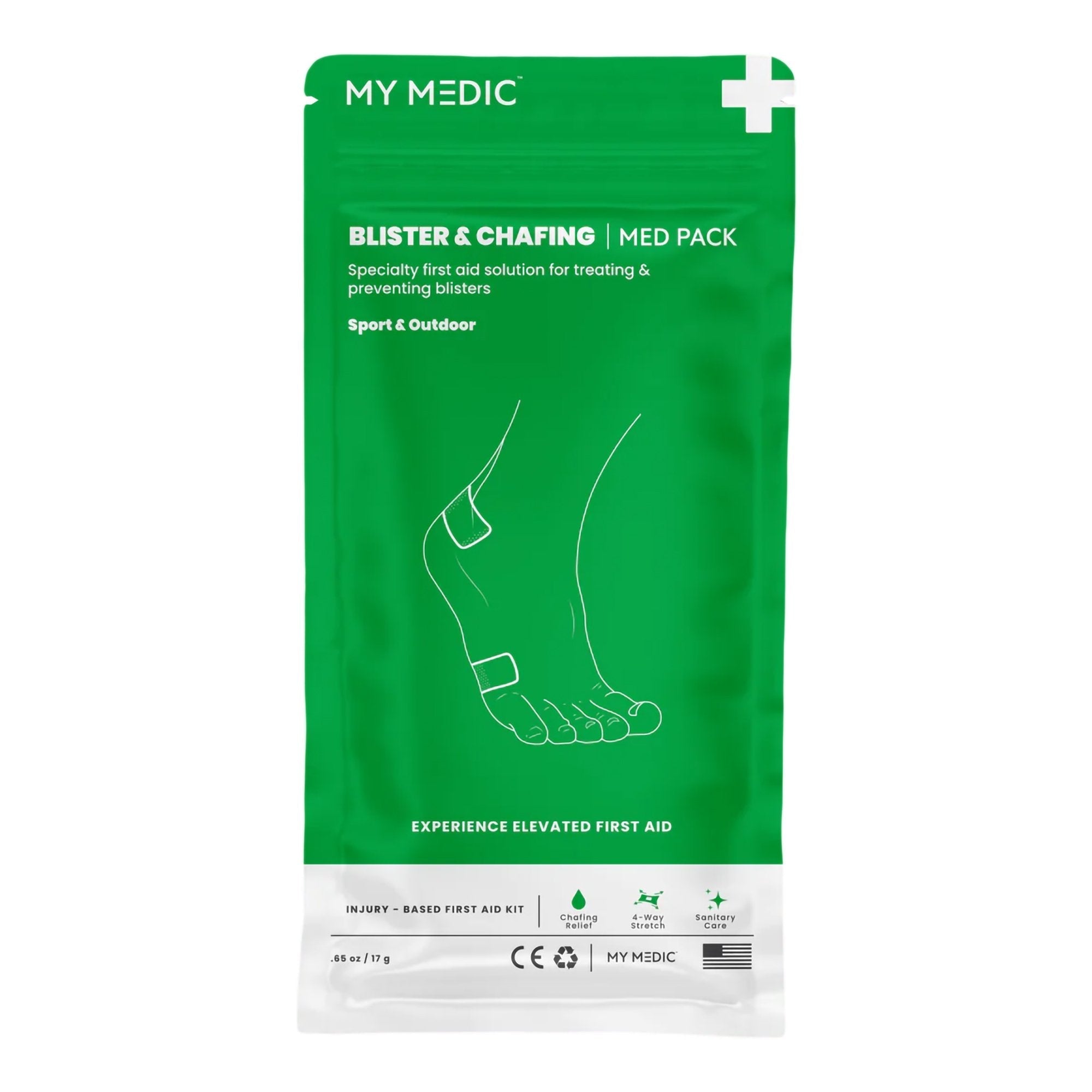 My Medic MED PACKS Blister & Chafing First Aid Kit – Portable Pouch