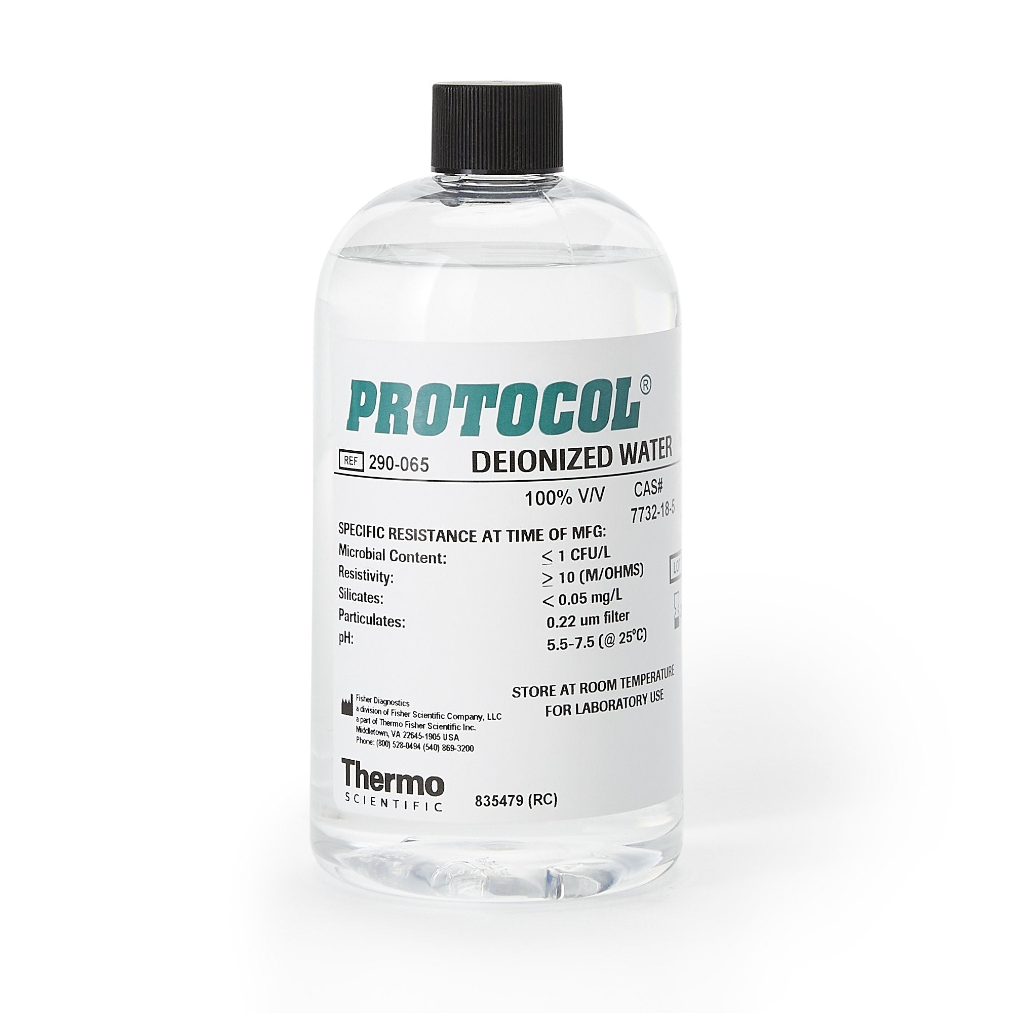 Chemistry Reagent Thermo Scientific Deionized Water Reagent