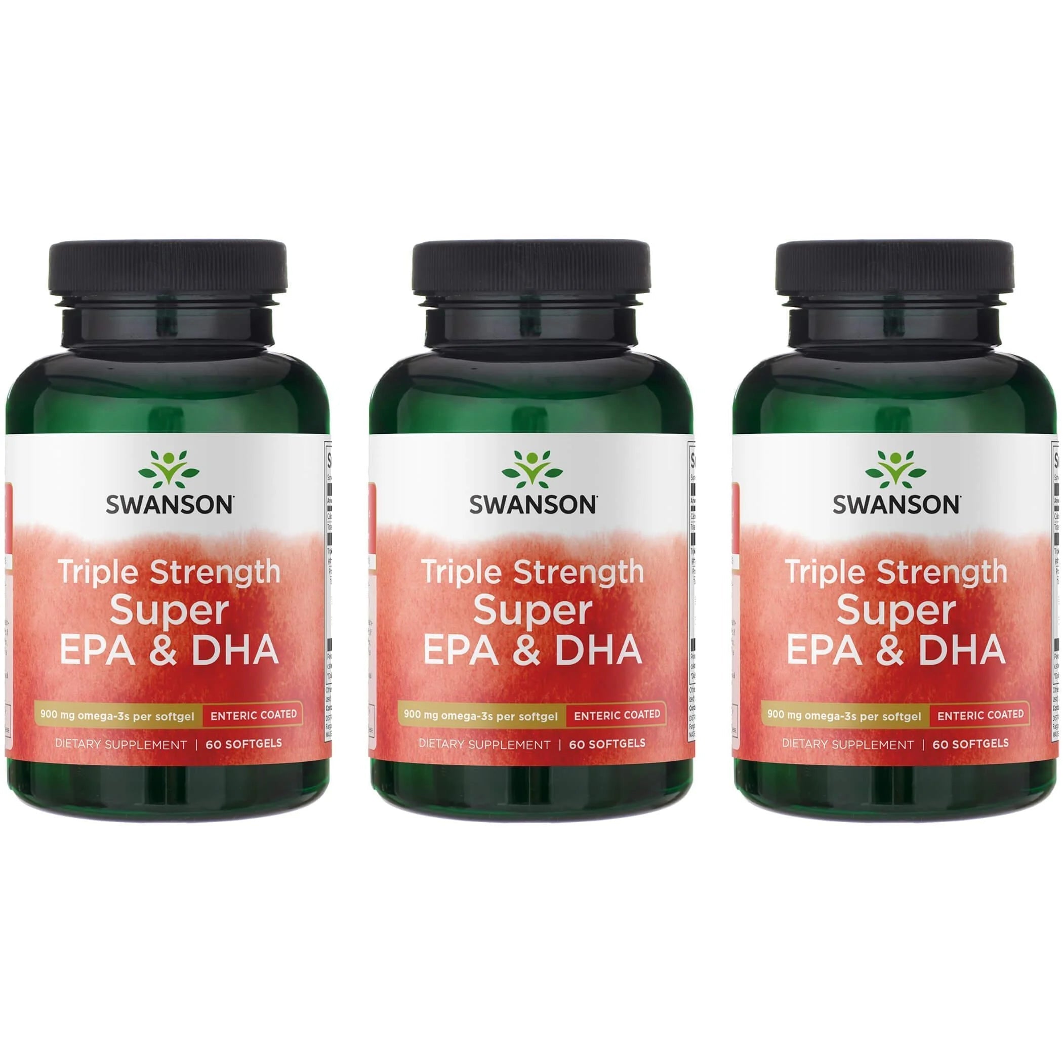 Triple Strength Super Epa & Dha - Enteric Coated 60 Sgels 3 Pack