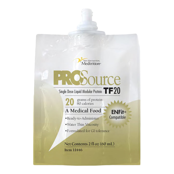 ProSource TF20 Tube Feeding Formula Unflavored 60 mL Pouch
